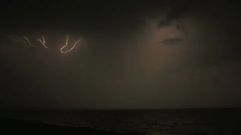 Spectacular Electrical Storm Lightning C... | Stock Video | Pond5