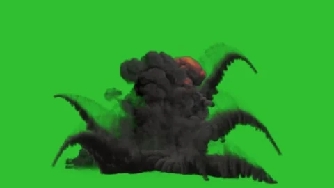 Explosion Green Screen Stock Footage ~ Royalty Free Stock Videos | Pond5