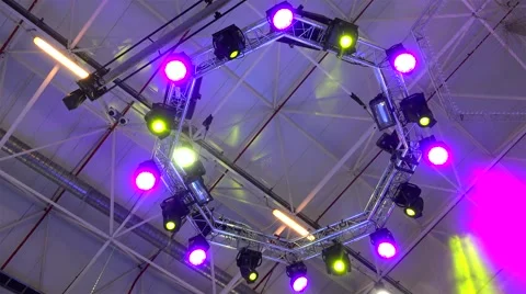 Stage Rig Stock Footage ~ Royalty Free Stock Videos | Pond5