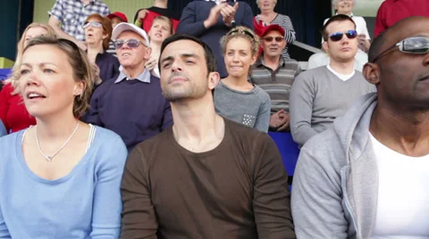 Cricket Stadium Crowd Cheering Stock Videos – Royalty-Free HD & 4K ...