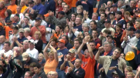 Spectators, Fans, Crowds, Audiences, Peo... | Stock Video | Pond5