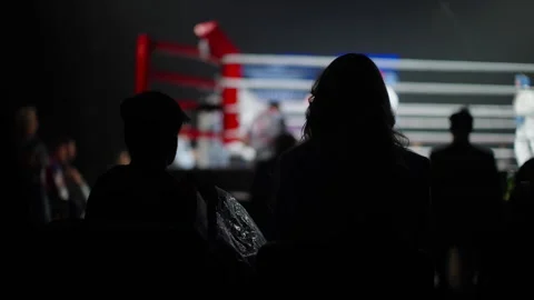 Spectators Boxing Stock Video Footage | Royalty Free Spectators Boxing ...