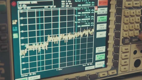 Spectrum Analyzer Stock Footage ~ Royalty Free Stock Videos | Pond5