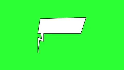 Thought Bubble Green Screen Stock Video Footage | Royalty Free Thought ...