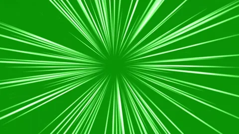 Speed lines green screen motion graphics | Stock Video | Pond5