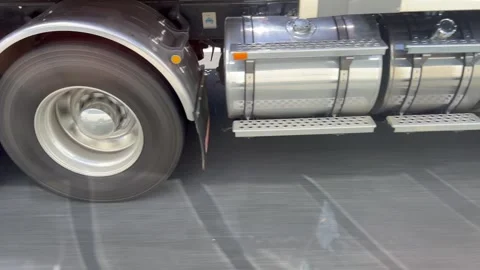 Speed motion of Australian semi truck wh... | Stock Video | Pond5