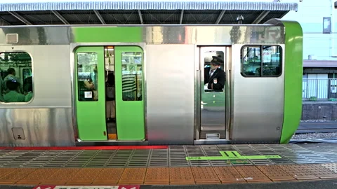 Speed Ramp of Japanese conductor or trai... | Stock Video | Pond5