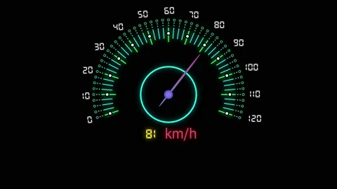 Car Speed Meter Stock Footage ~ Royalty Free Stock Videos | Pond5