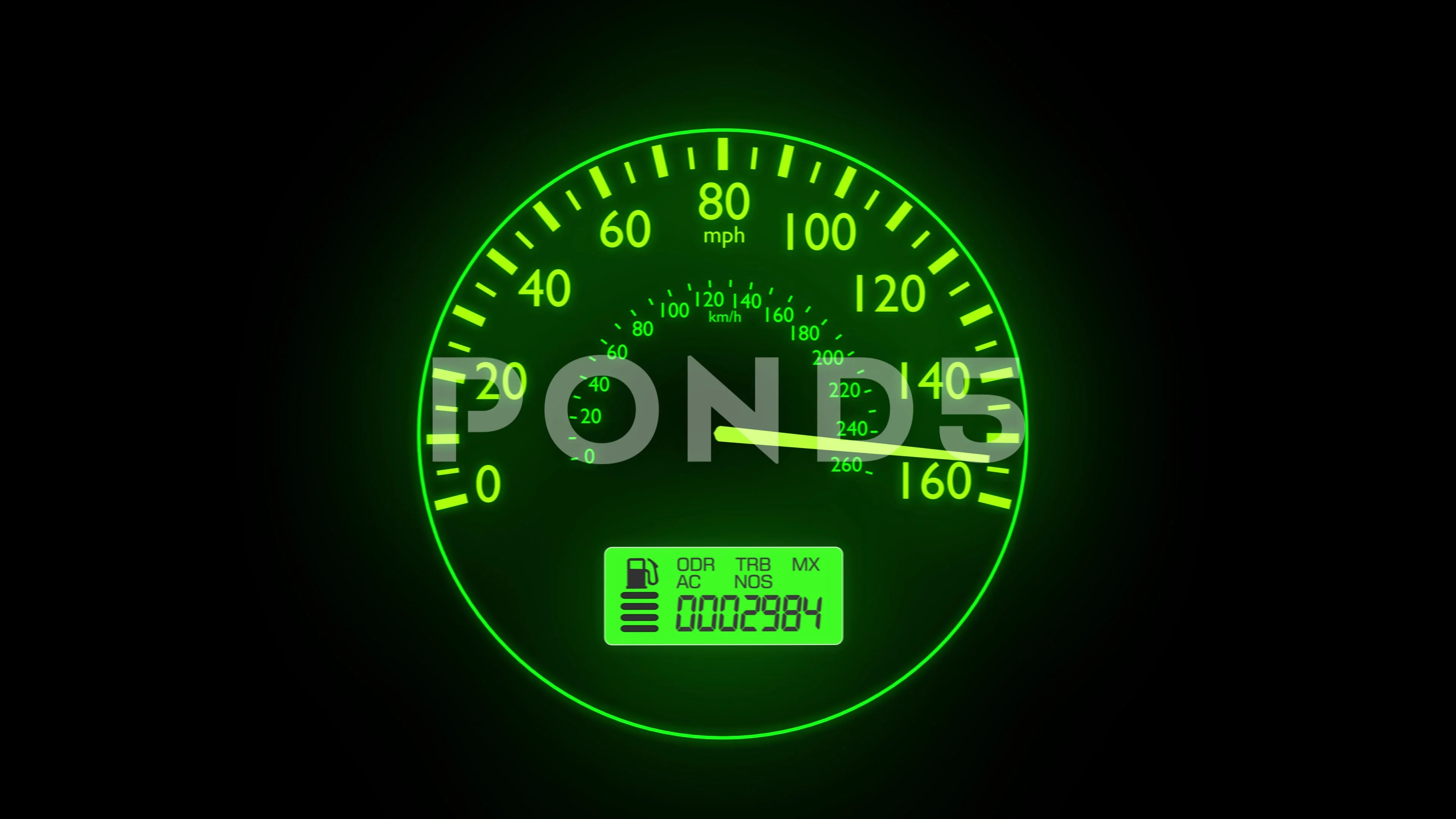 Speedometer Fast Mph