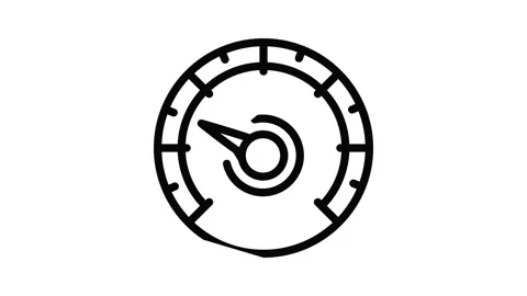 Speedometer Logo Stock Footage ~ Royalty Free Stock Videos | Pond5