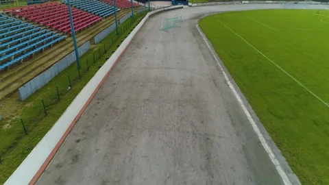 Speedway Football Stadium Pila Stadion Z... | Stock Video | Pond5