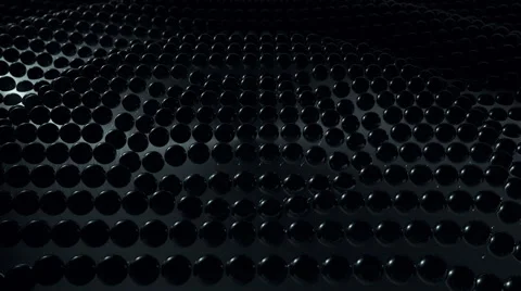 Sphere surface in motion. Loop ready ani... | Stock Video | Pond5