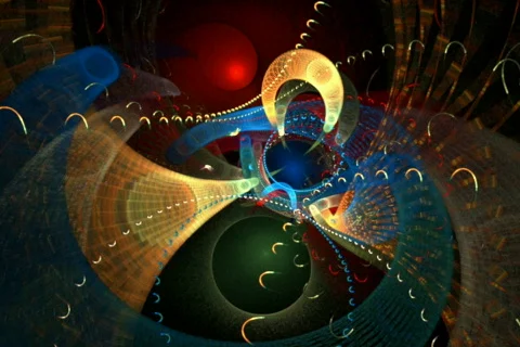 Spheres and tubes sequence | Stock Video | Pond5