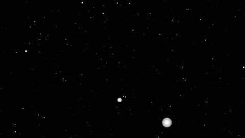 Spheres space visual textured, overlay b... | Stock Video | Pond5