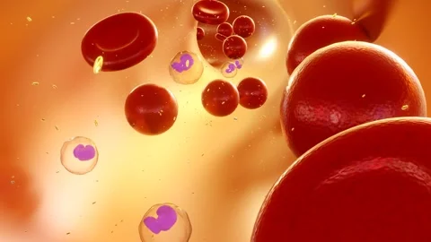 spherocyte is a red blood cell (RBC) tha... | Stock Video | Pond5