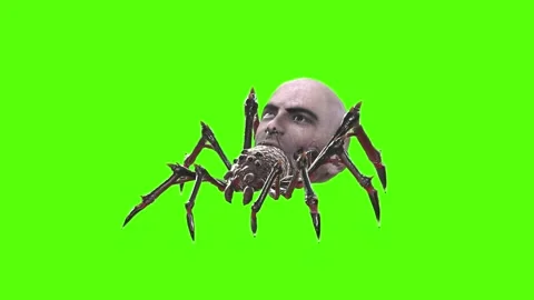 Spider Zombie Attack Green Screen 3D Ani... | Stock Video | Pond5