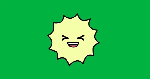 Sun Cartoon Transparent Stock Videos – Royalty-Free HD & 4K Videos | Pond5