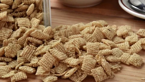 Cereal Spill Stock Footage ~ Royalty Free Stock Videos | Pond5