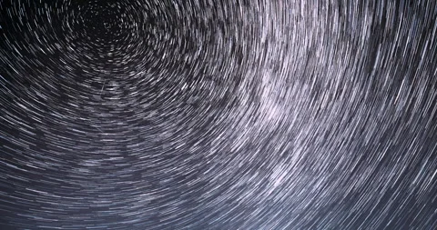 Spin Of Unusual Amazing Stars Effect In ... | Stock Video | Pond5