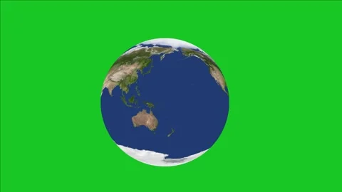 Spinning Earth Green Screen Stock Footage ~ Royalty Free Stock Videos ...