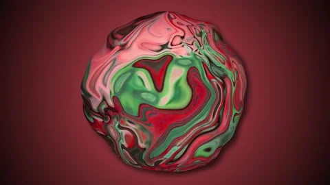 Spinning Abstract sphere on gradient bac... | Stock Video | Pond5