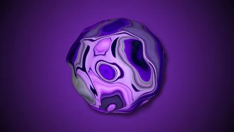 Spinning Abstract sphere on gradient bac... | Stock Video | Pond5