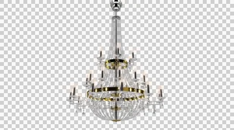 Chandelier Animation Stock Footage ~ Royalty Free Stock Videos | Pond5