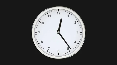 Hands Spinning On A Clock Stock Footage ~ Royalty Free Stock Videos | Pond5