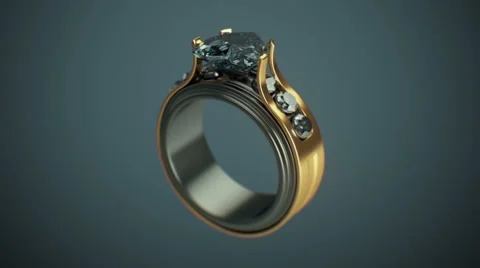 Diamond Jewelry Spinning Stock Footage ~ Royalty Free Stock Videos | Pond5