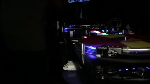 Dj Disk Background Stock Video Footage | Royalty Free Dj Disk ...