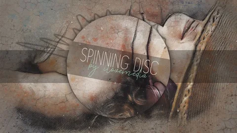 Spinning Disc with Music Cover and Audio React ~ After Effects #125180751