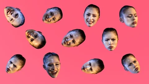 Spinning Heads Stock Footage ~ Royalty Free Stock Videos | Pond5