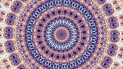 Spinning mandala loop background | Stock Video | Pond5