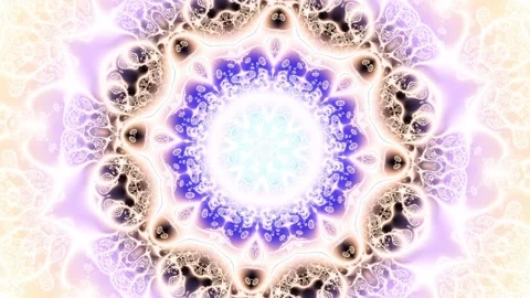 Spinning mandala loop background | Stock Video | Pond5