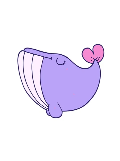 Cute Whale Drawing Stock Videos – Royalty-Free HD & 4K Videos