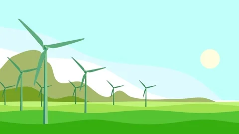 Renewable Energy Animation Stock Videos – Royalty-Free HD & 4K Videos