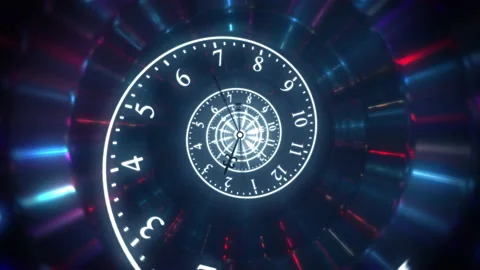 Spiral Clock Stock Videos – Royalty-Free HD & 4K Videos | Pond5