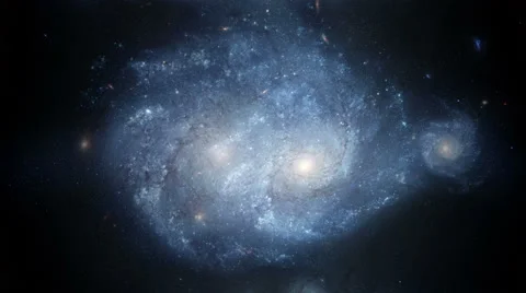 Spiral Galaxy. 3d realistic 4K animation | Stock Video | Pond5