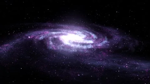 Spiral Galaxy Animation - Space Abstract... | Stock Video | Pond5