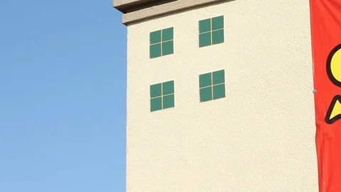 Spirit Halloween Store Pan Across Sign o... | Stock Video | Pond5