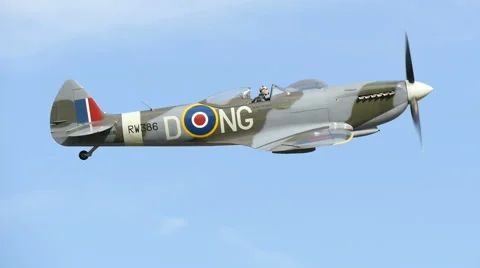 Spitfire Stock Footage ~ Royalty Free Stock Videos | Pond5
