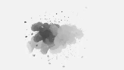 Splash ink transition on a white backgro... | Stock Video | Pond5