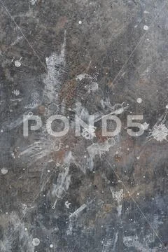 Photograph: Splash white color on cement wall. Grunge concrete texture ...