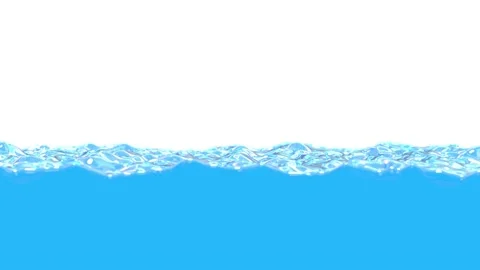 Splashing water drain 3D animation with ... | Stock Video | Pond5