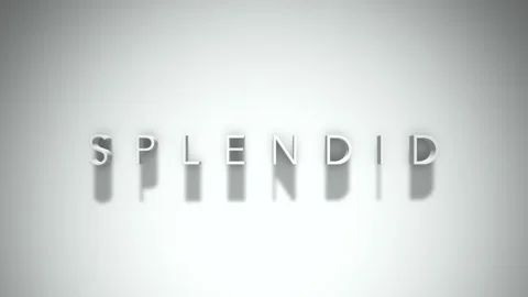 Splendid Animation Stock Footage ~ Royalty Free Stock Videos | Pond5