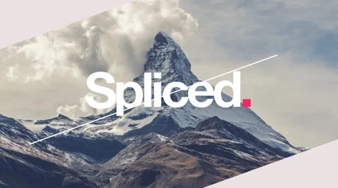 After Effects Template: Spliced Angular Slideshow #59736820