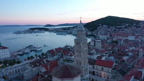 Split Cathedral circle video: historic a... | Stock Video | Pond5