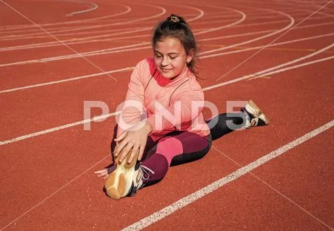 Splits Stretch Routine Contortionist Contortion Stock Foto