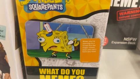 Spongebob Squarepants What Do You Meme? | Stock Video | Pond5