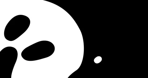 spooky ghost animation frame by frame | Stock Video | Pond5